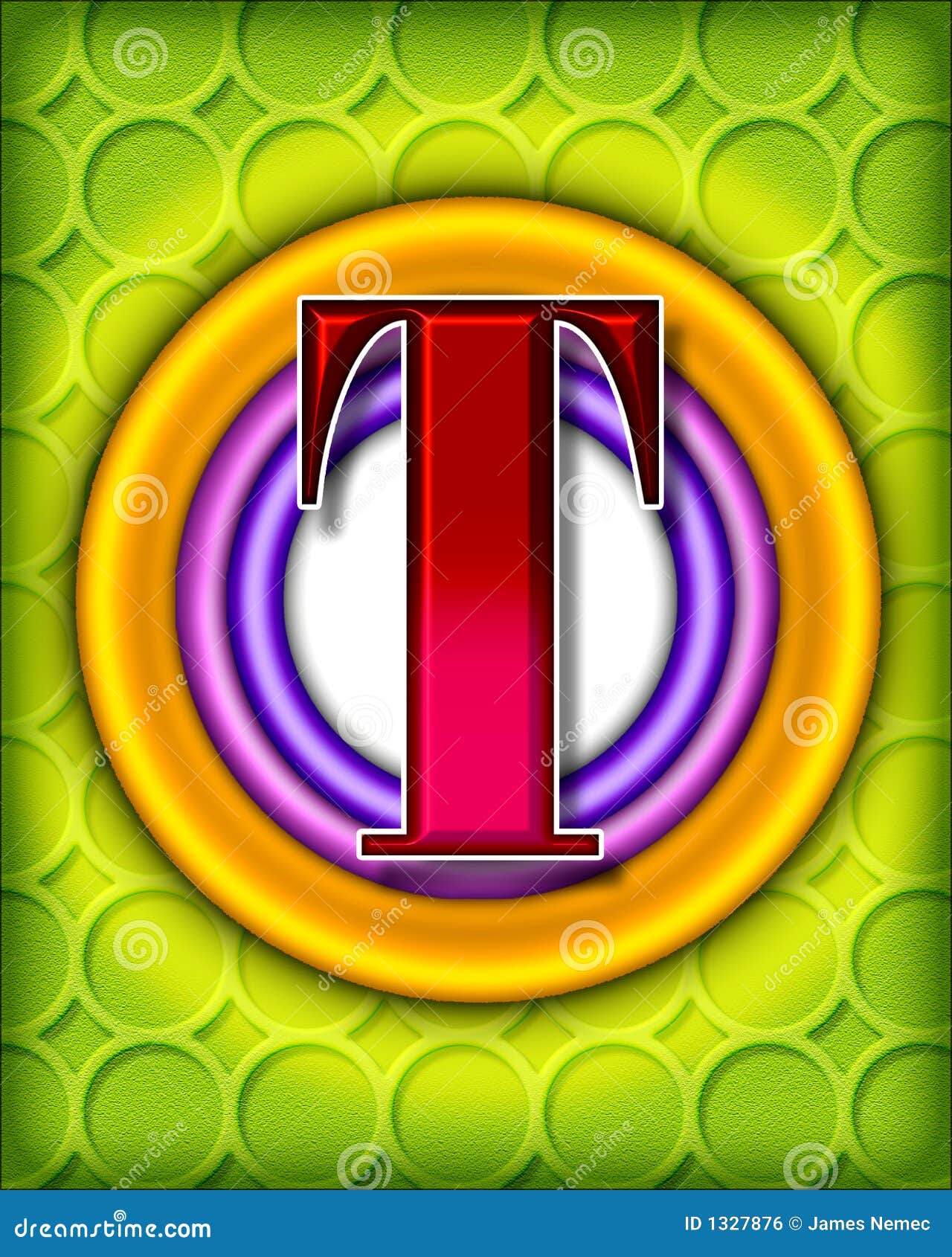 Circular alphabet - T stock illustration. Illustration of respectable ...