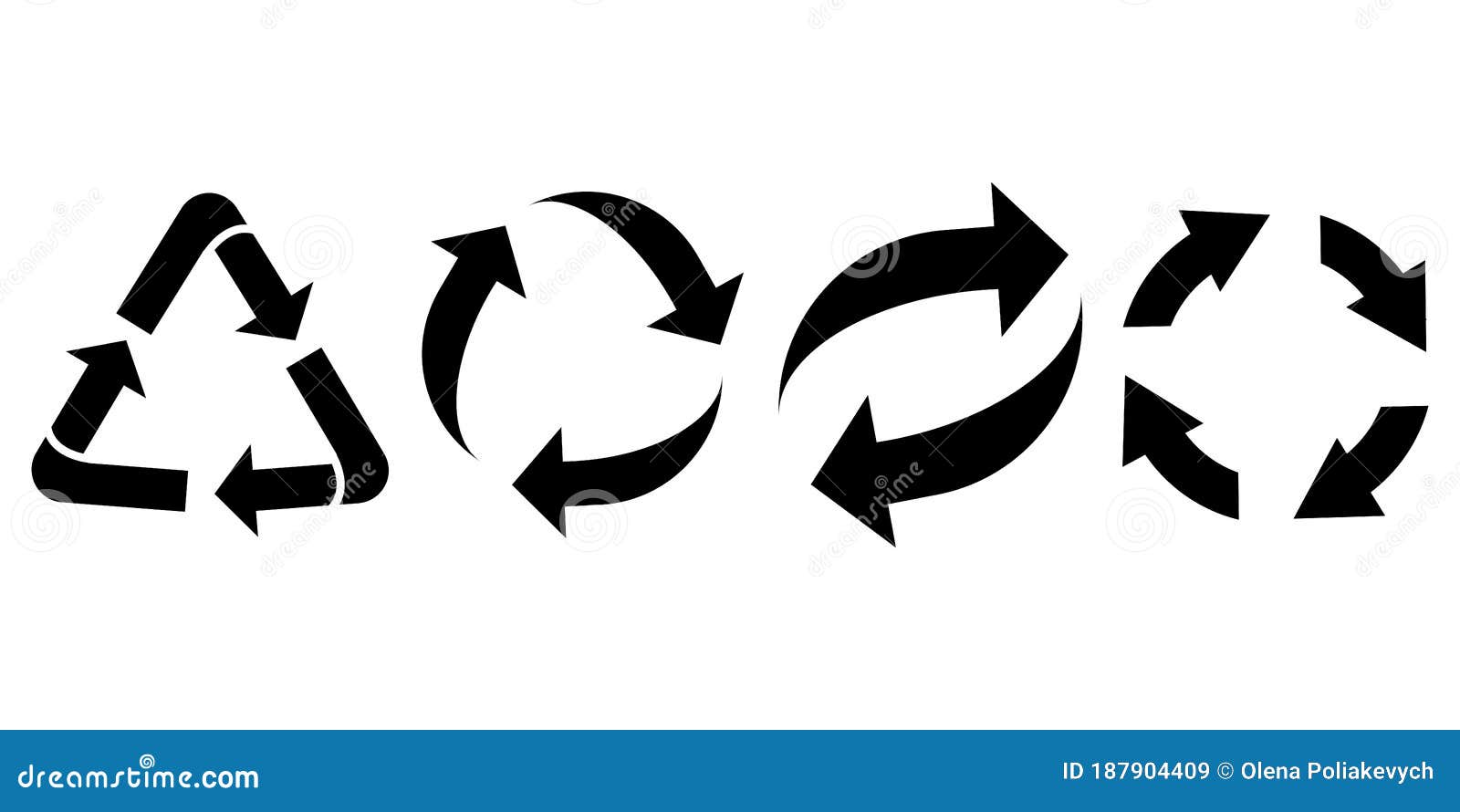 Circular Arrows As a Symbol of Reload and Refresh. Vector Icon Sync ...