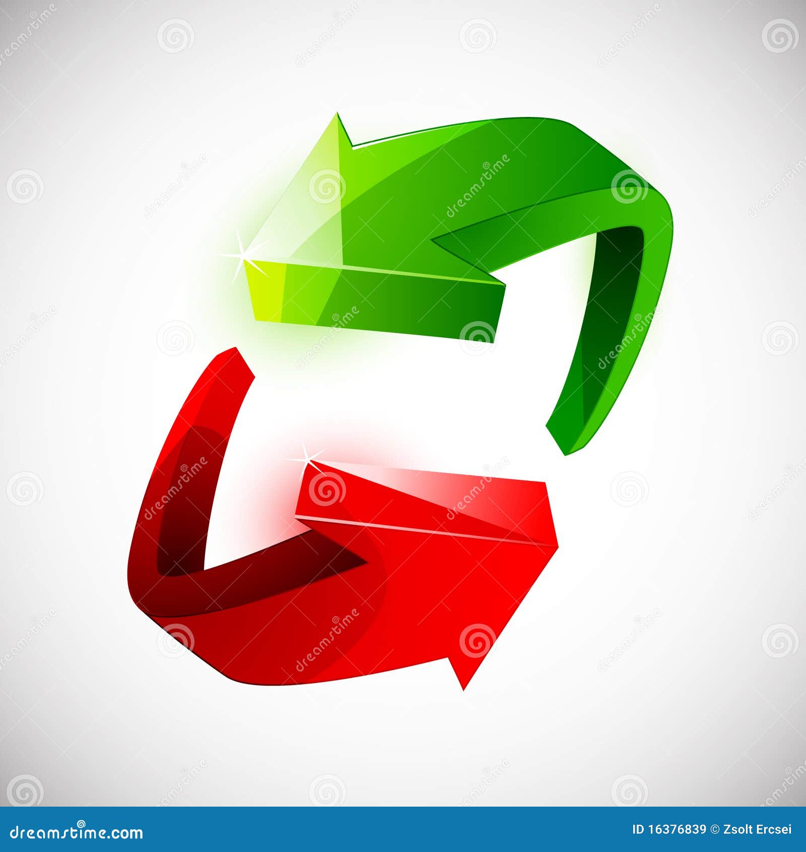 Circular Arrows | Communication Symbol Stock Vector - Illustration of ...