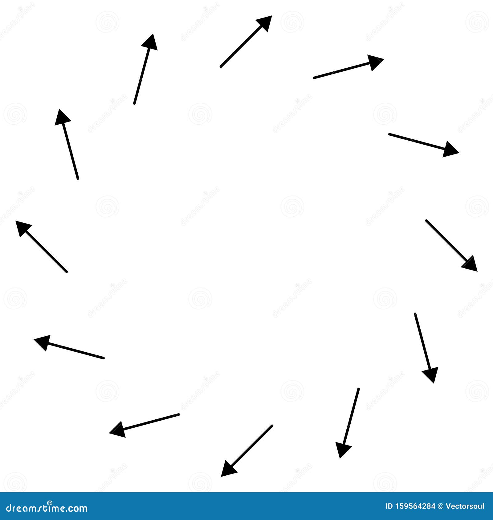 Circular Arrows for Cycle, Repeat Themes. Progress, Process, Procedure ...