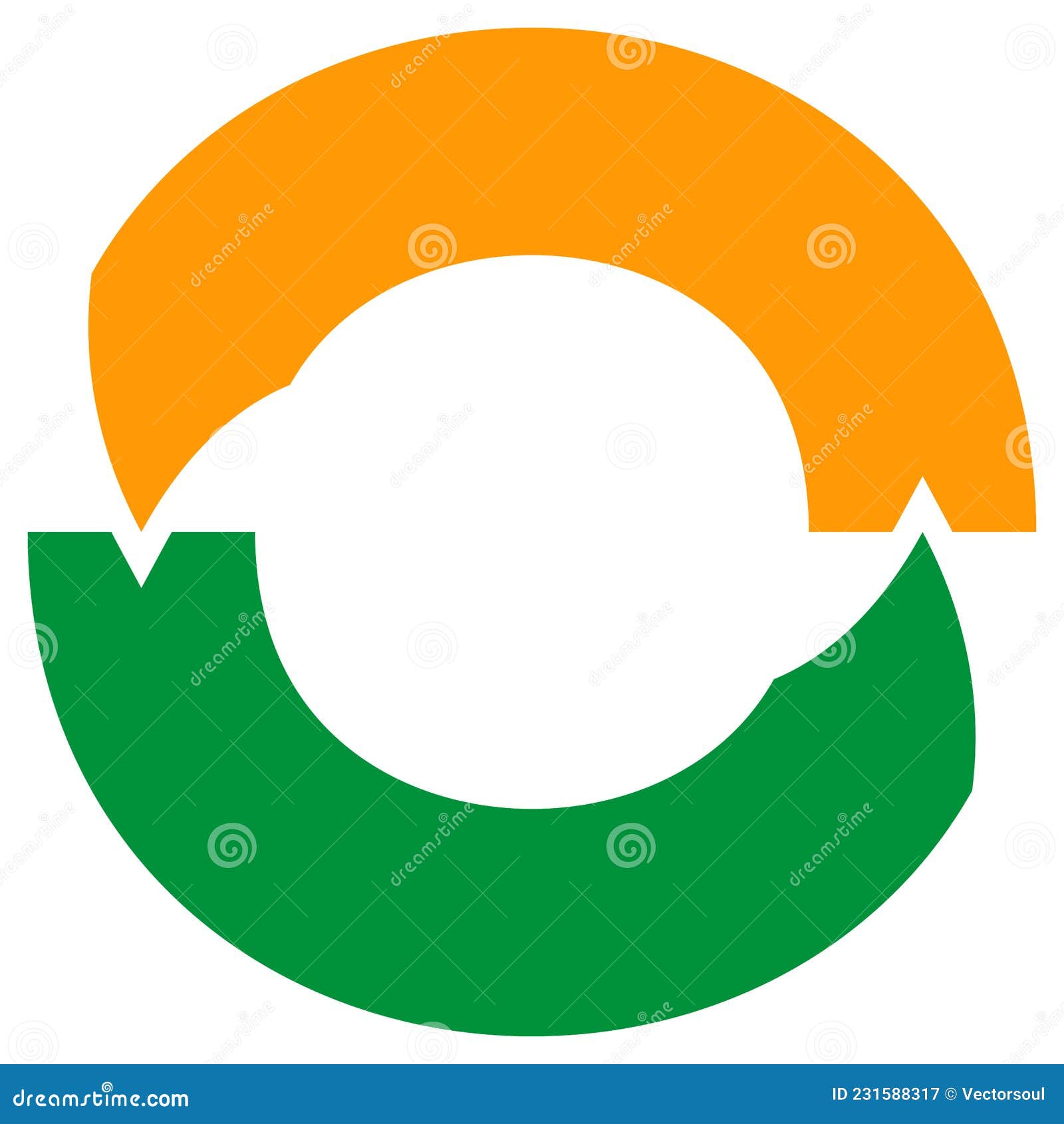 Circular Arrows for Steps, Stages, Phases Concepts. Cyclic, Cycle ...
