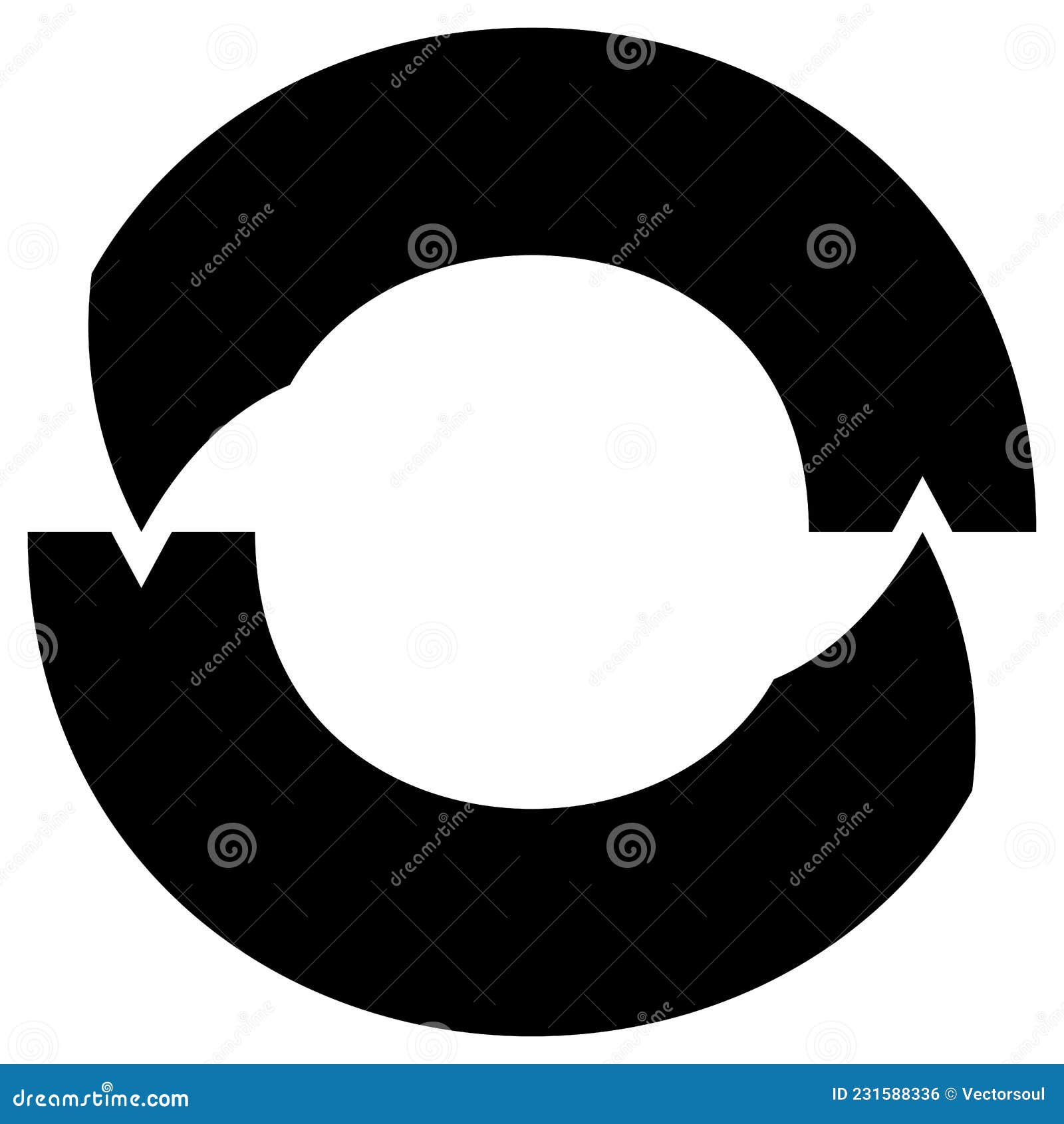 Circular Arrows for Steps, Stages, Phases Concepts. Cyclic, Cycle ...