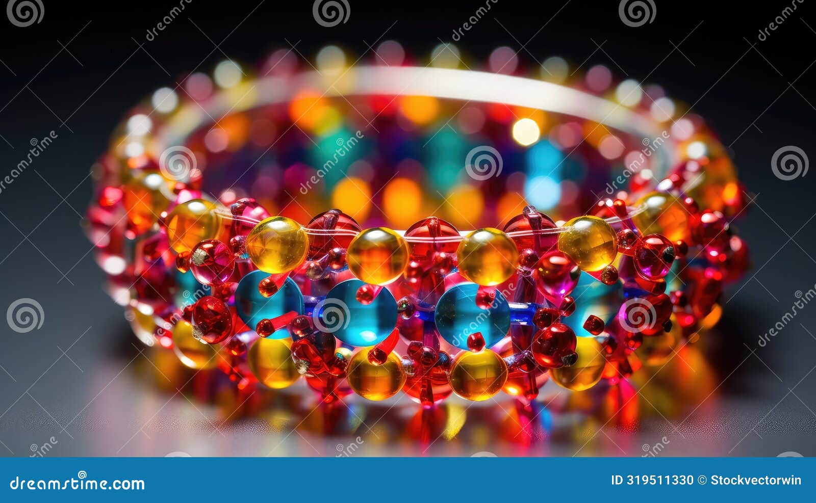 Circular atom ring stock illustration. Illustration of circular - 319511330