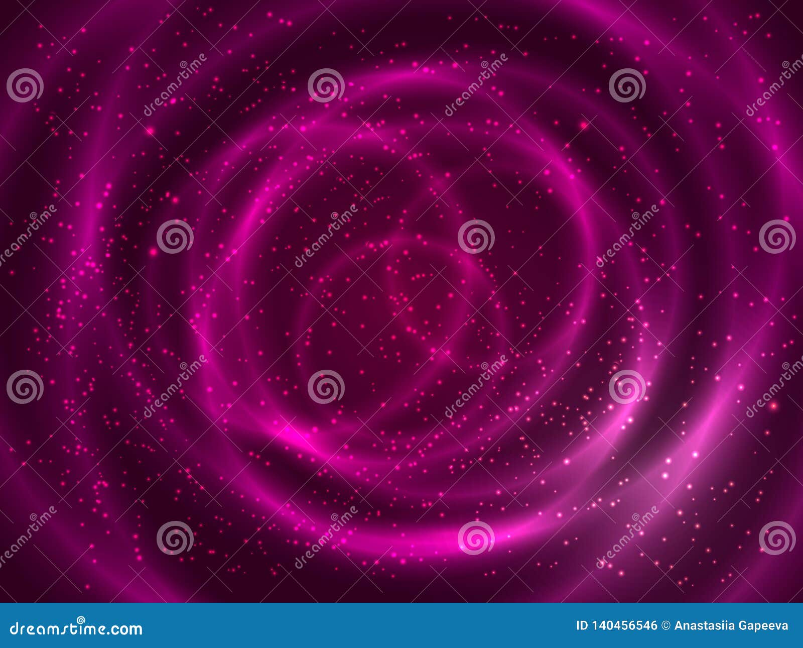 Circular Background with Sparkles. Vector Illustration Stock Vector ...
