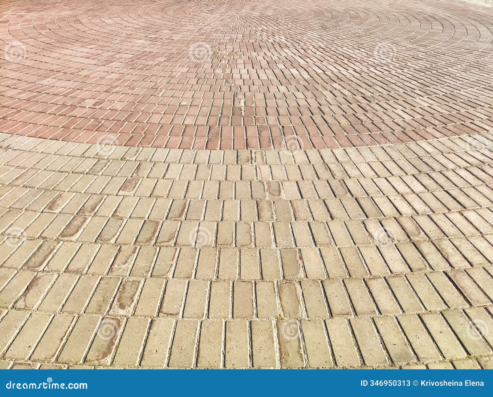 Circular Brick Pattern Creates an Inviting Ground Space for Gatherings ...