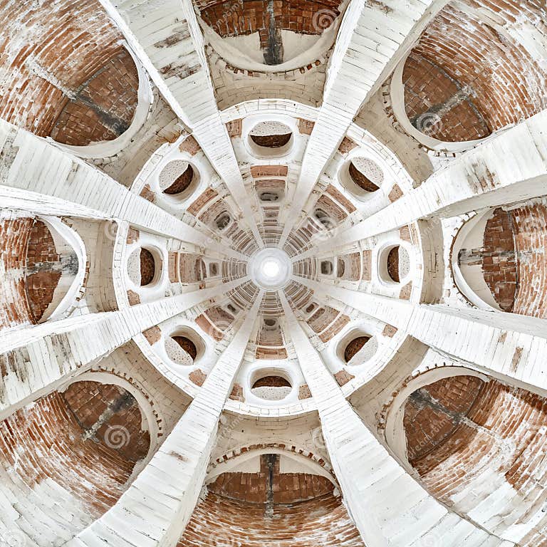 Circular Brick Structure Interior Architecture, High Quality Image ...