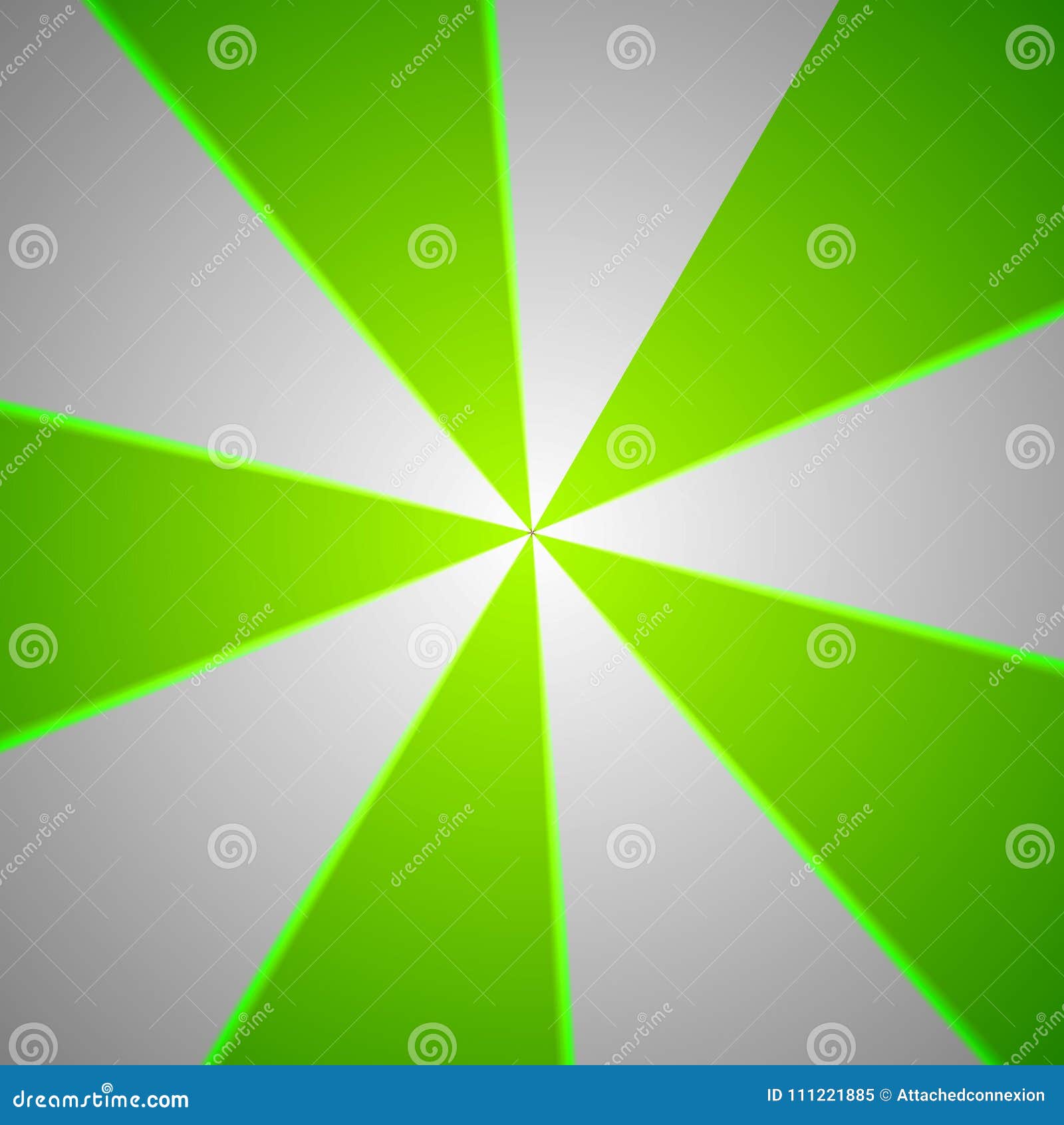 Dynamic Glowing Radial Neon Green Abstract Background Stock ...