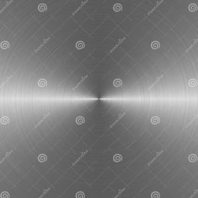 Circular brushed metal stock illustration. Illustration of durable ...
