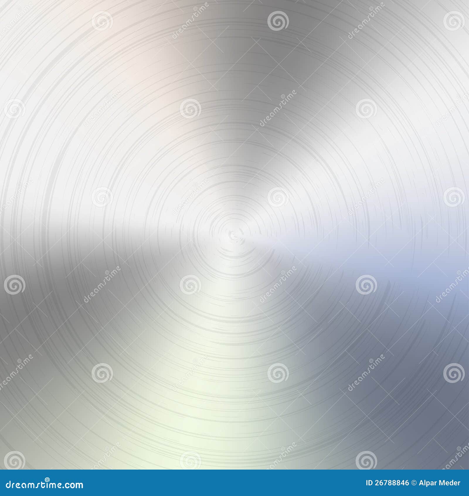 Circular Brushed Metal Texture Stock Vector - Illustration of bright ...