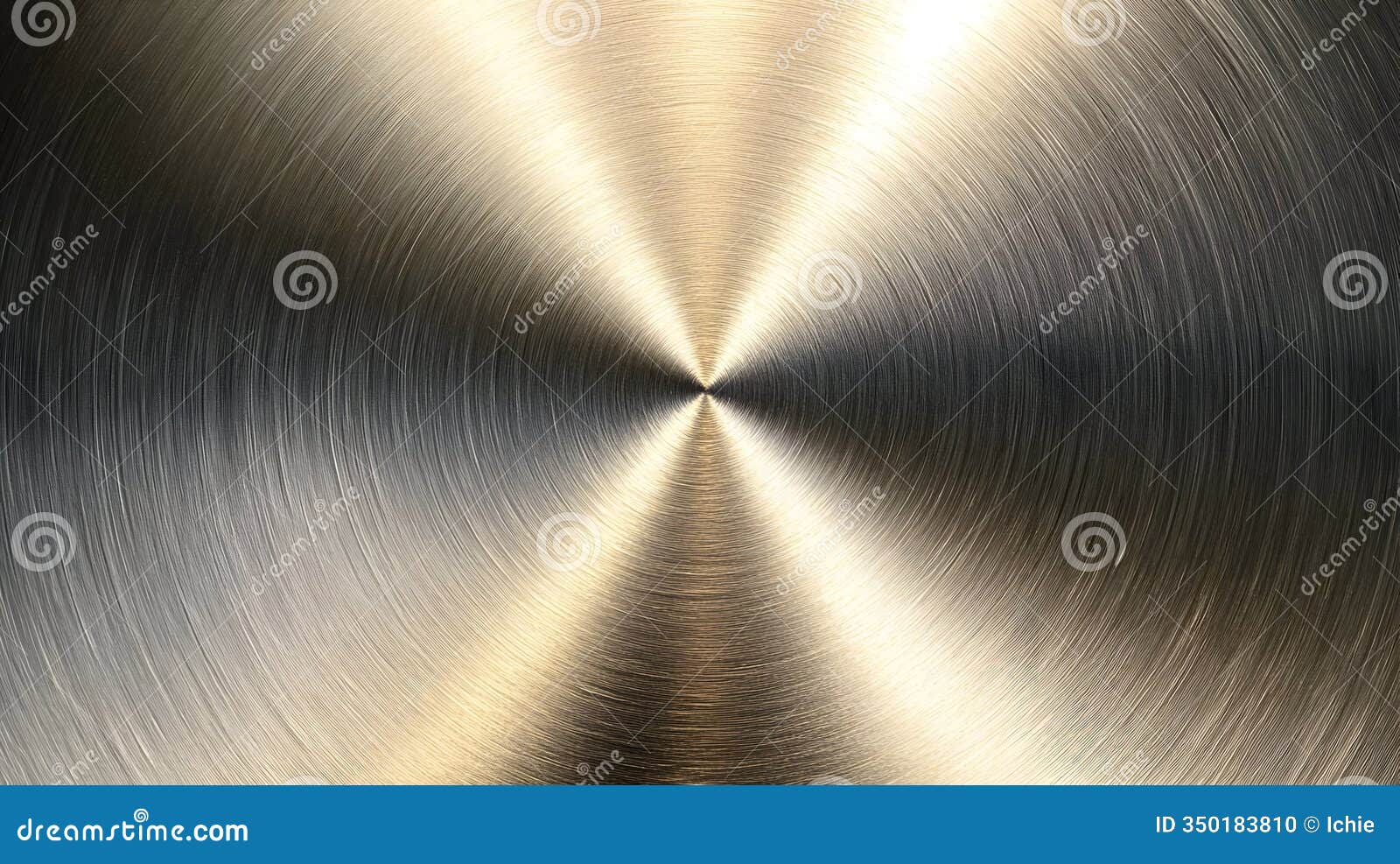 Circular Brushed Metal Texture Background Illustration Stock ...