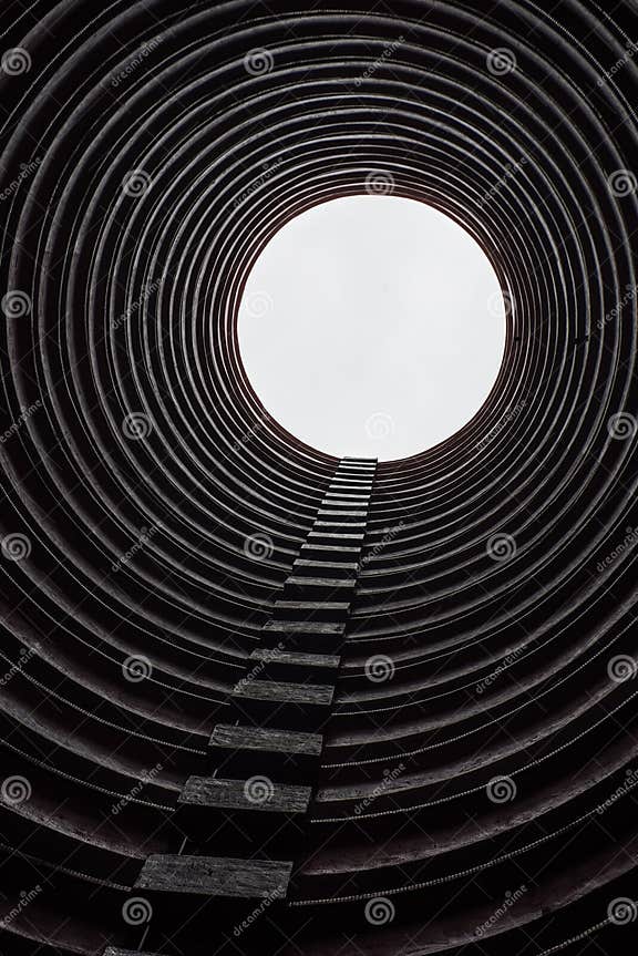 Circular Building in Hong Kong Stock Image - Image of exterior ...