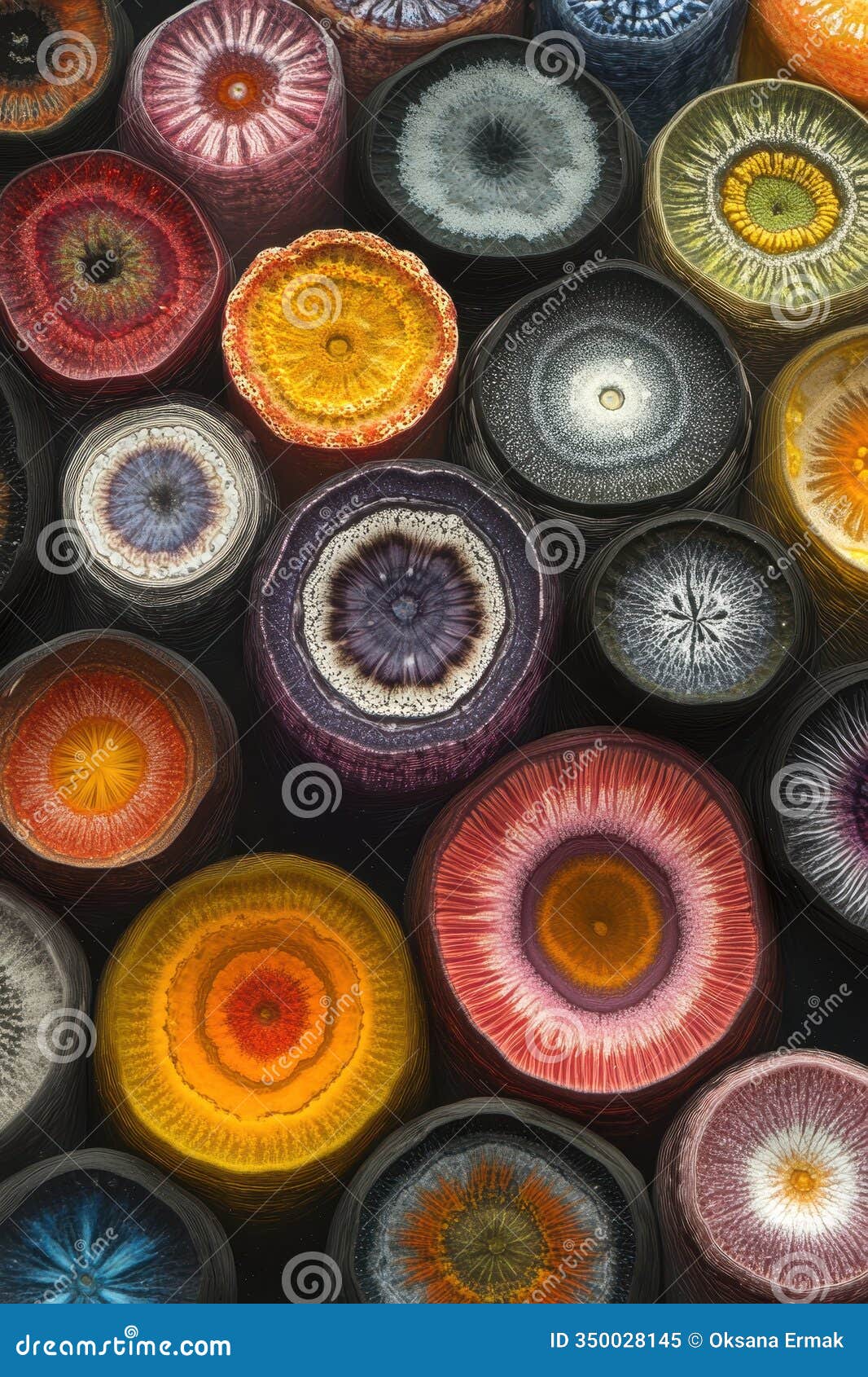 Circular Clusters Form Patterns Inspired by Bacterial Groupings, with ...