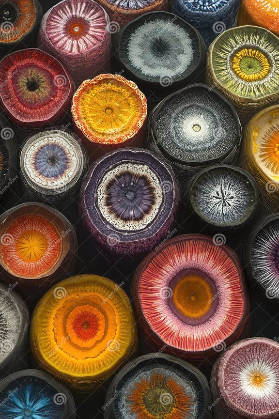 Circular Clusters Form Patterns Inspired by Bacterial Groupings, with ...