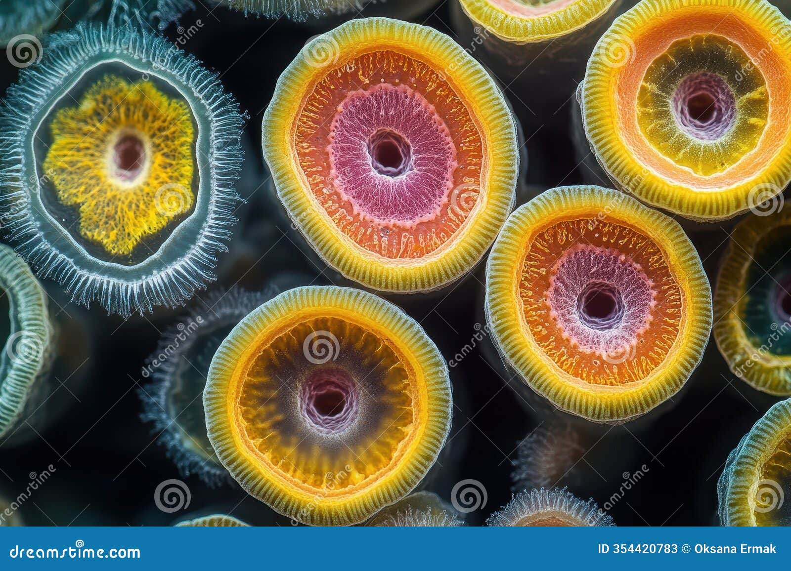 Circular Clusters Form Patterns Inspired by Bacterial Groupings, with ...