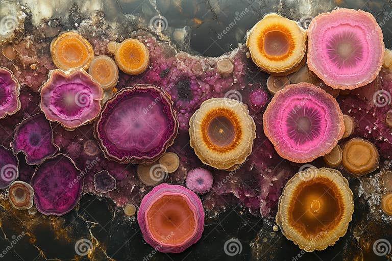 Circular Clusters Form Patterns Inspired by Bacterial Groupings, with ...