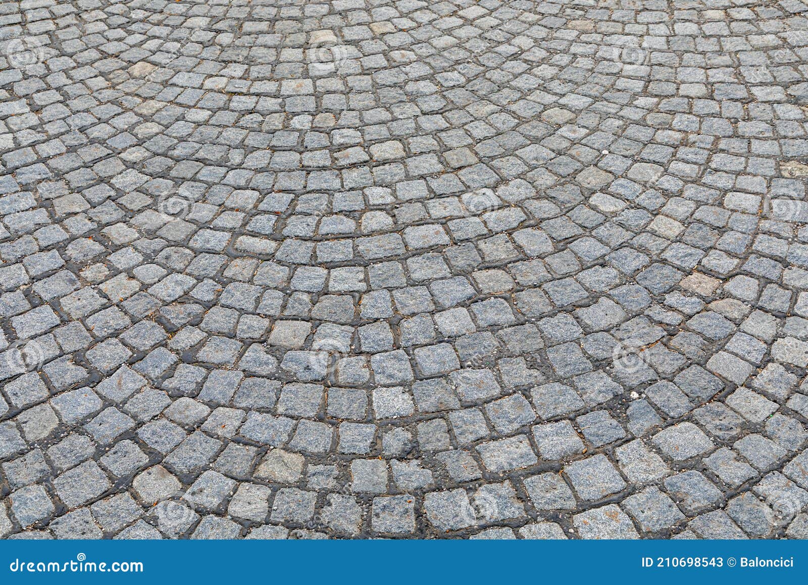 Circular Cobblestones stock image. Image of stones, lines - 210698543