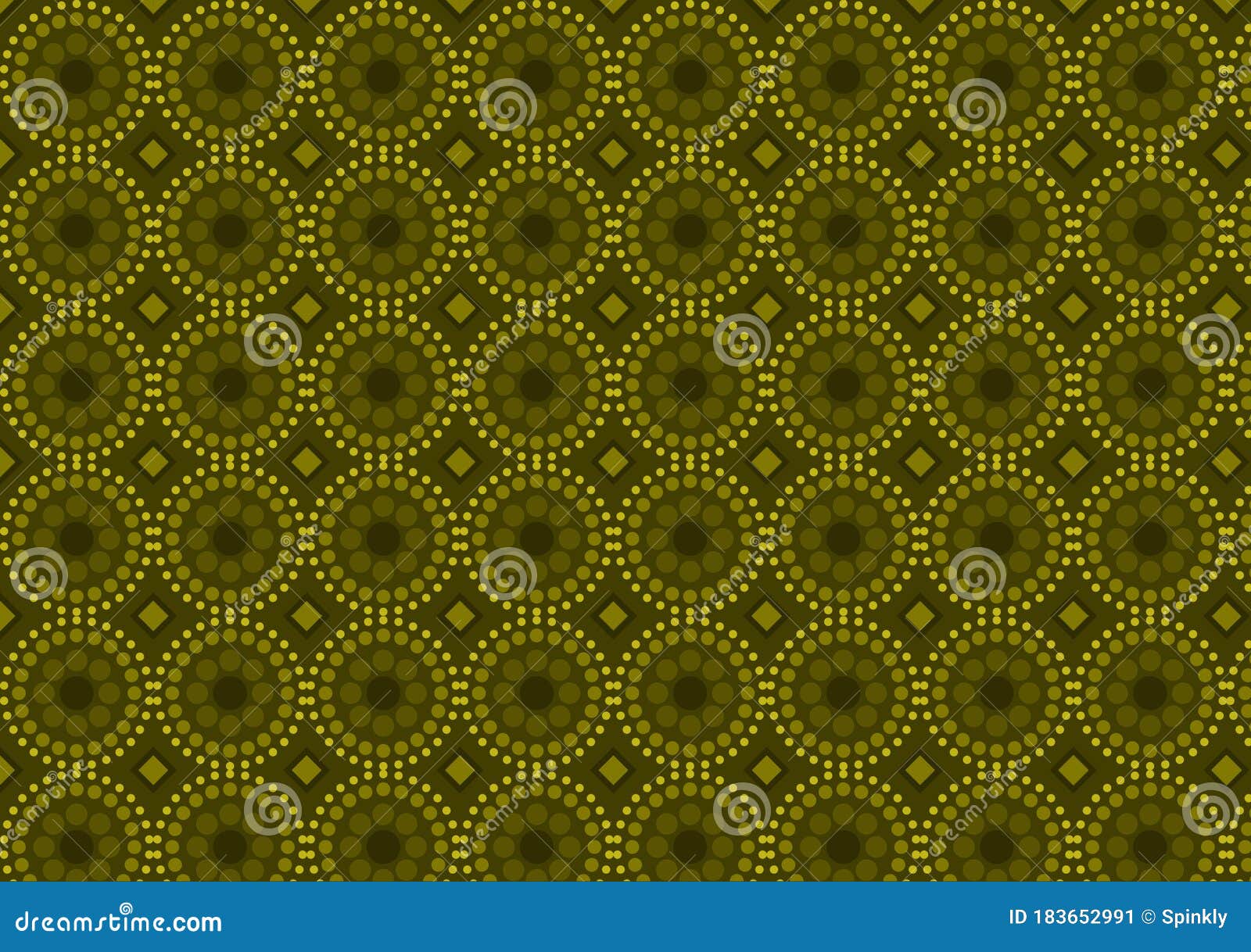 Circular Colored Pattern Design for Wallpaper Stock Illustration ...
