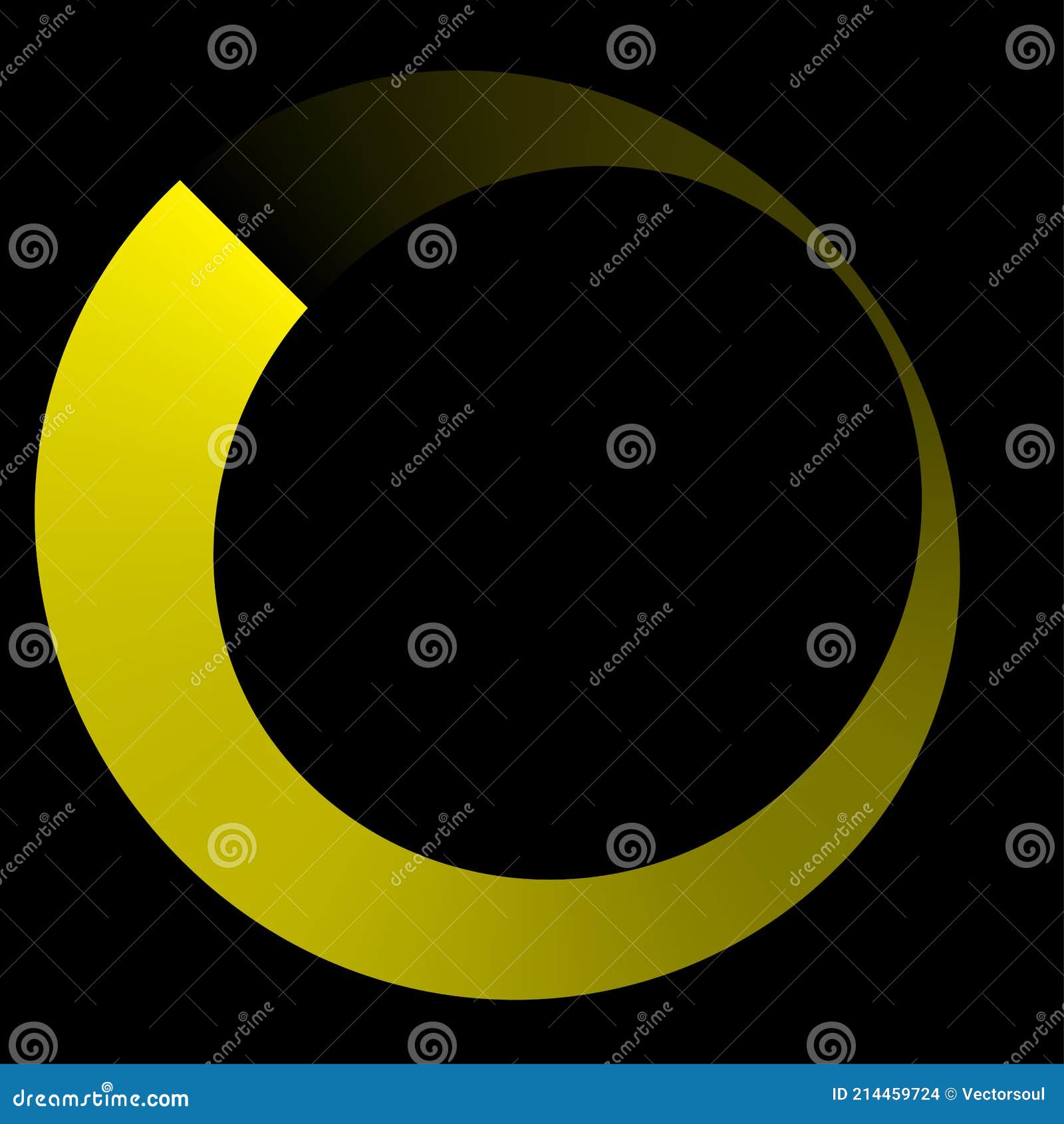 Circular, Concentric Element. Abstract Circle. Preloader, Crosshair ...