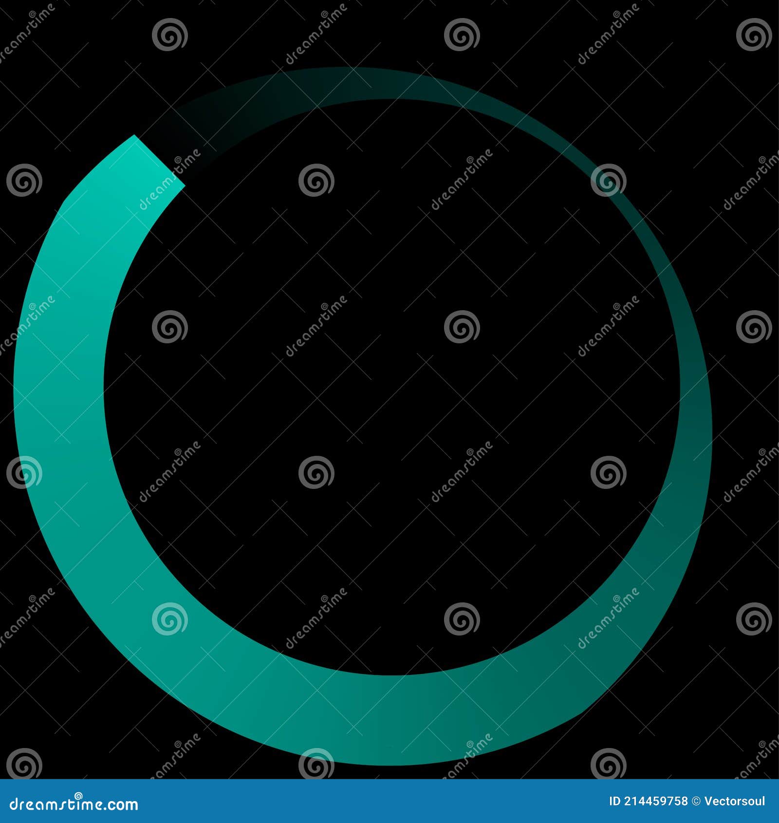 Circular, Concentric Element. Abstract Circle. Preloader, Crosshair ...
