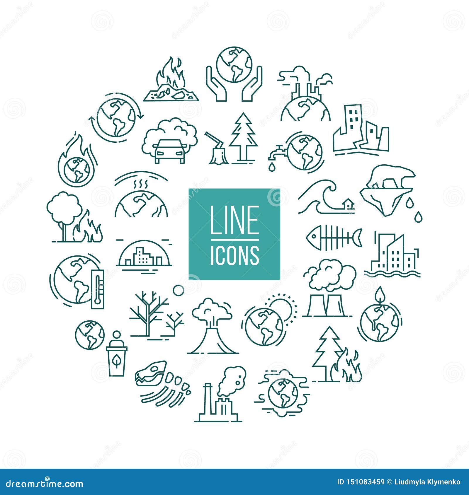 Circular Iconic Logo In White Background Stock Image | CartoonDealer ...