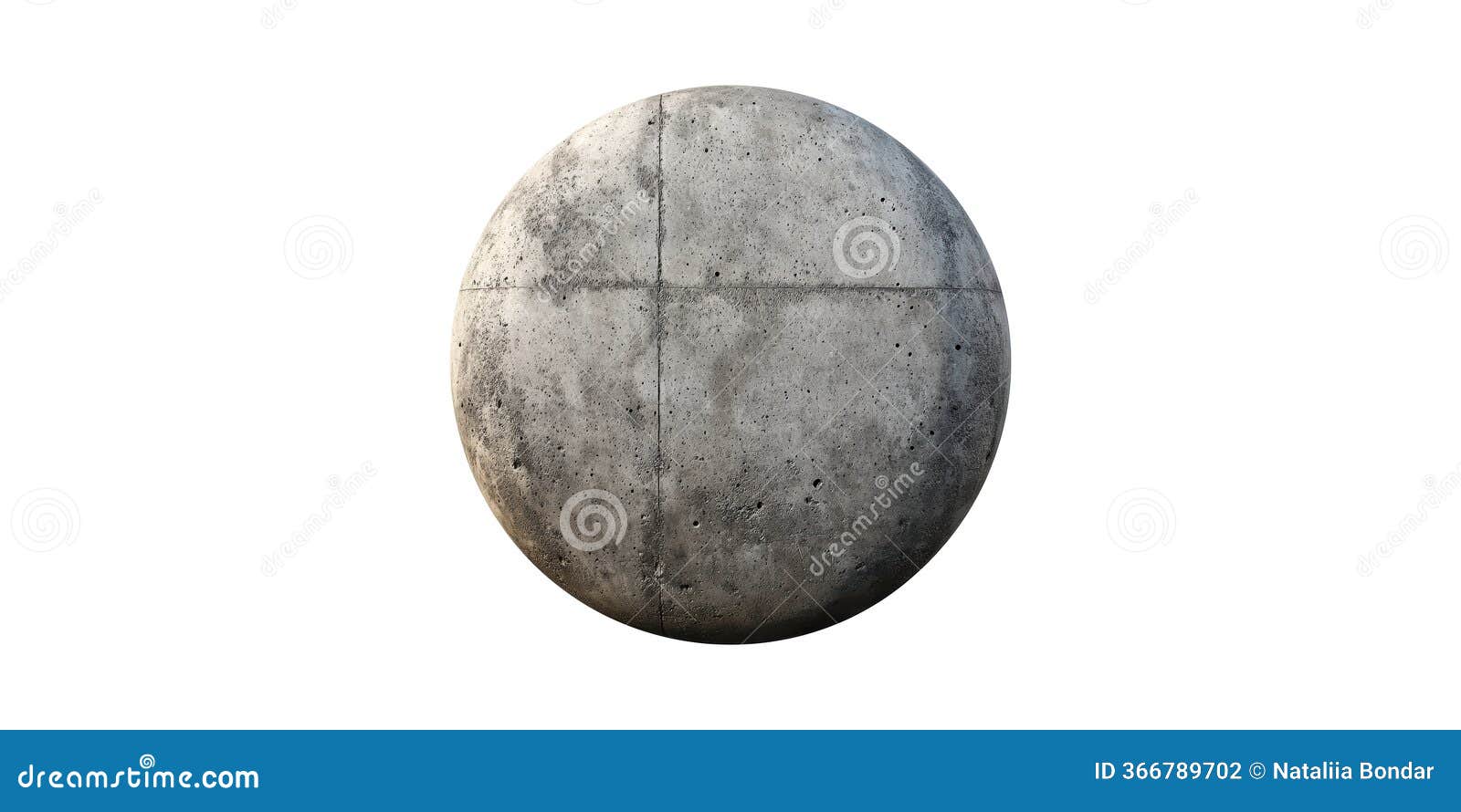 Concrete Sphere On A Parapet In Park Royalty-Free Stock Photo ...