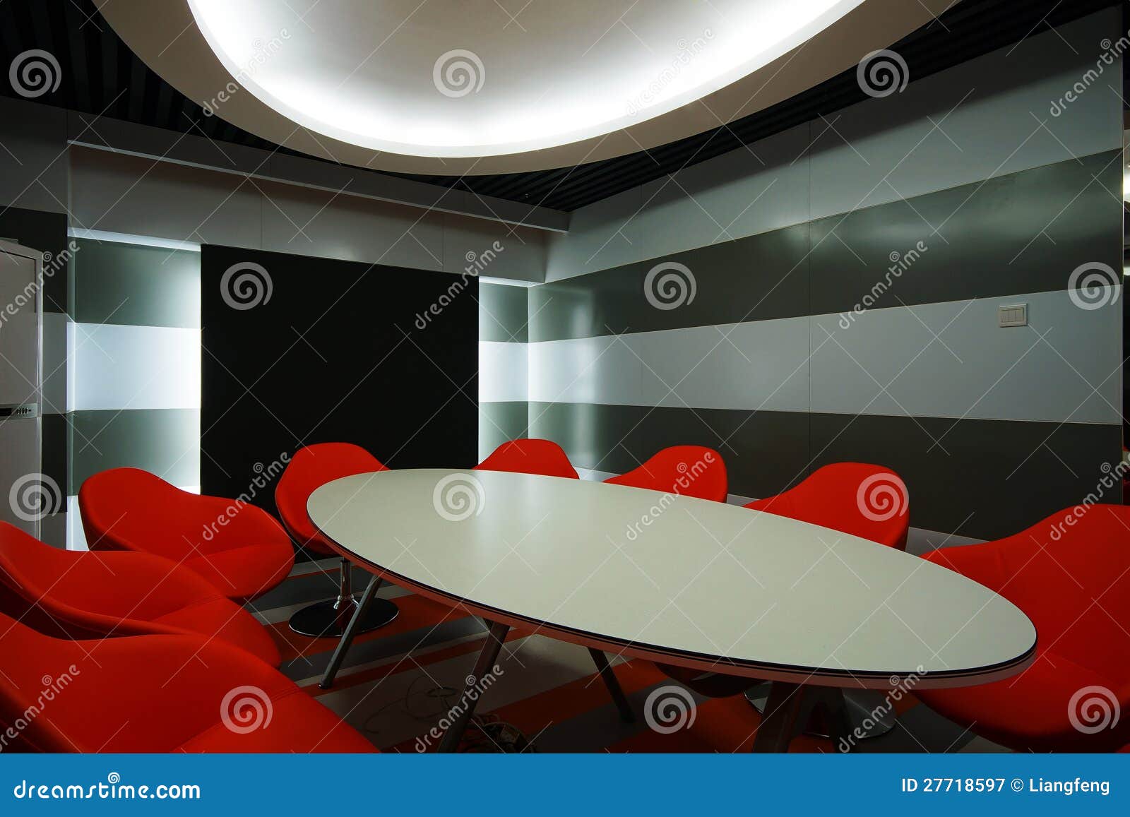 Circular conference room stock image. Image of work, modern - 27718597