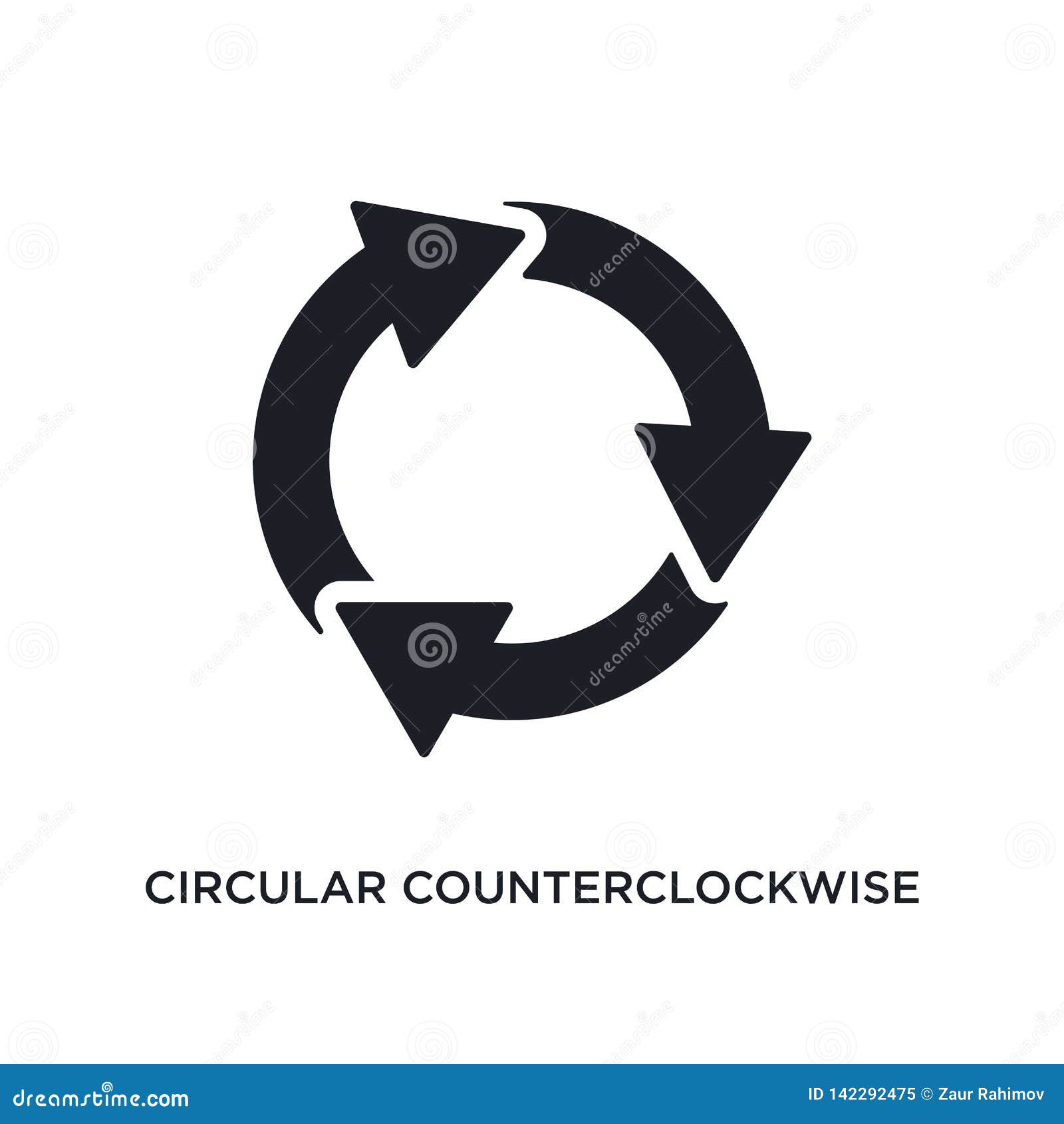 Red 3d Arrows In Circular Motion. Counterclockwise Direction Cartoon ... Red 3d Arrows In Circular Motion. Counterclockwise Direction Cartoon ...