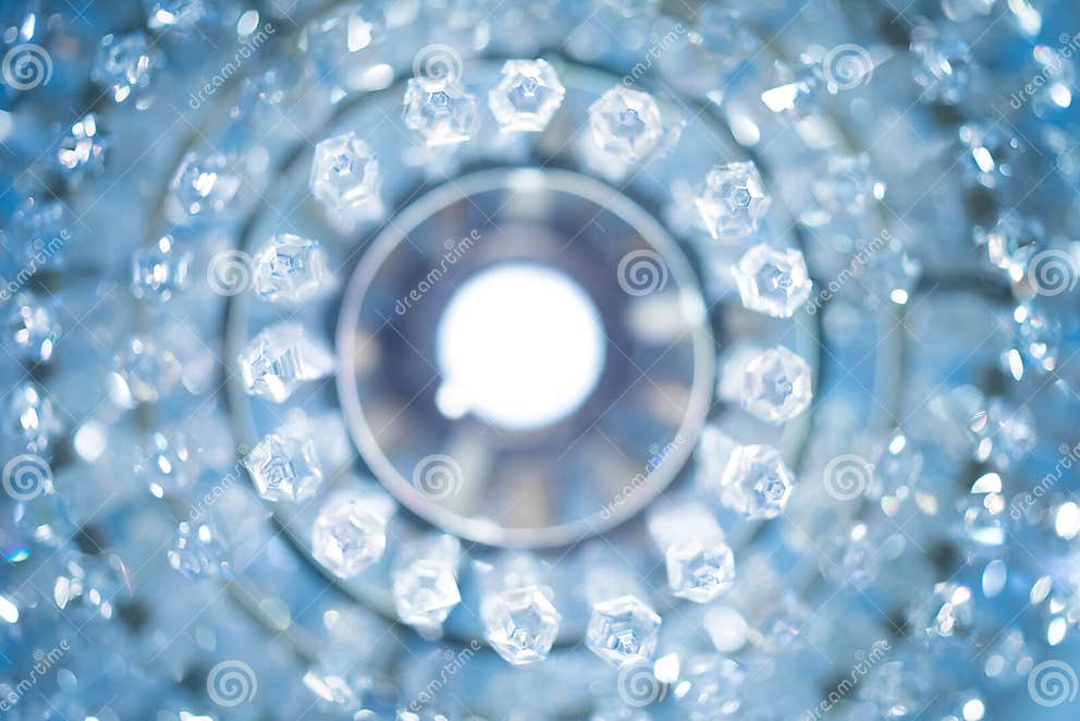 Circular Crystal Background Stock Image - Image of circular, element ...