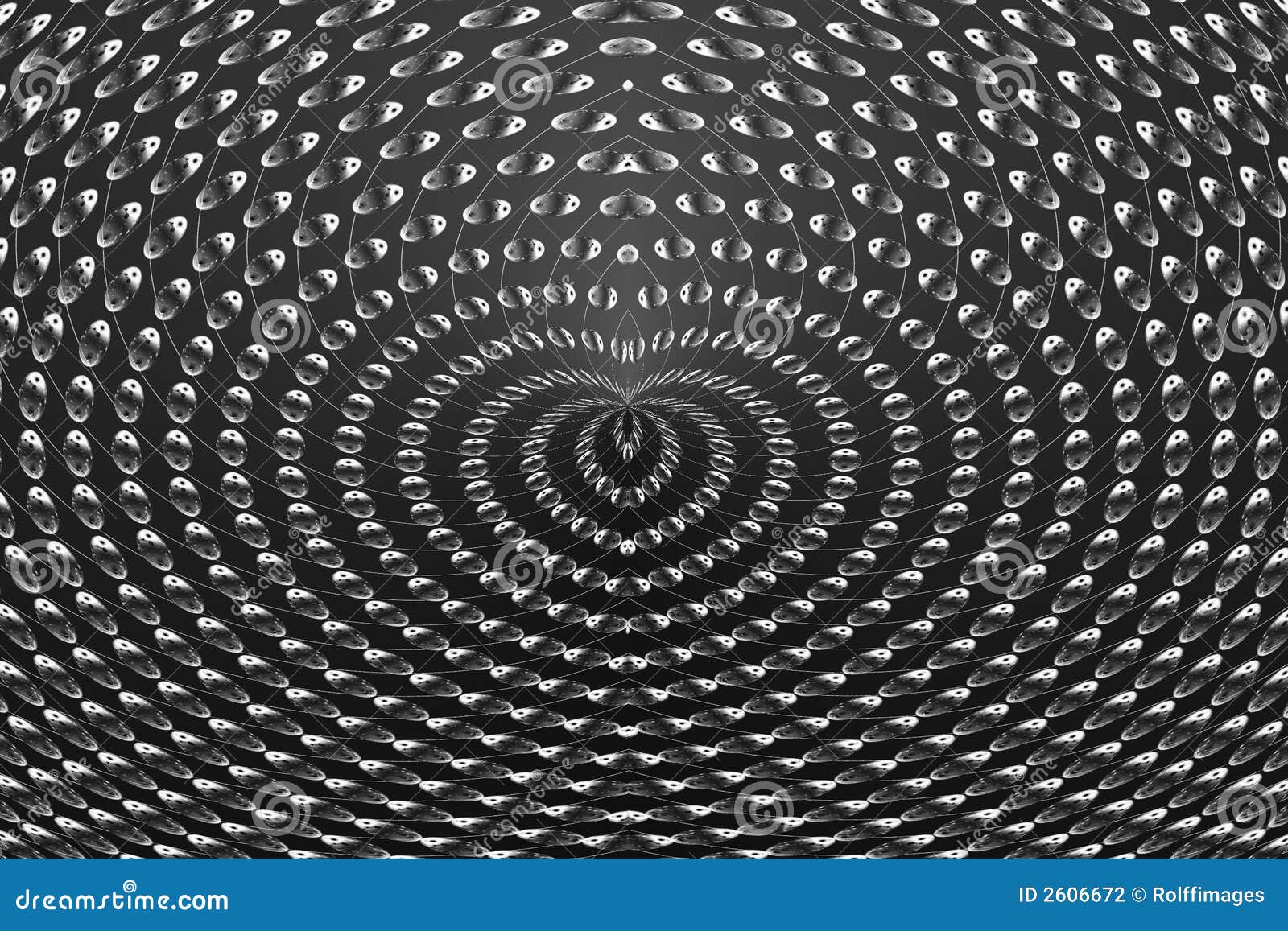 Circular Crystal Web stock illustration. Illustration of concept - 2606672