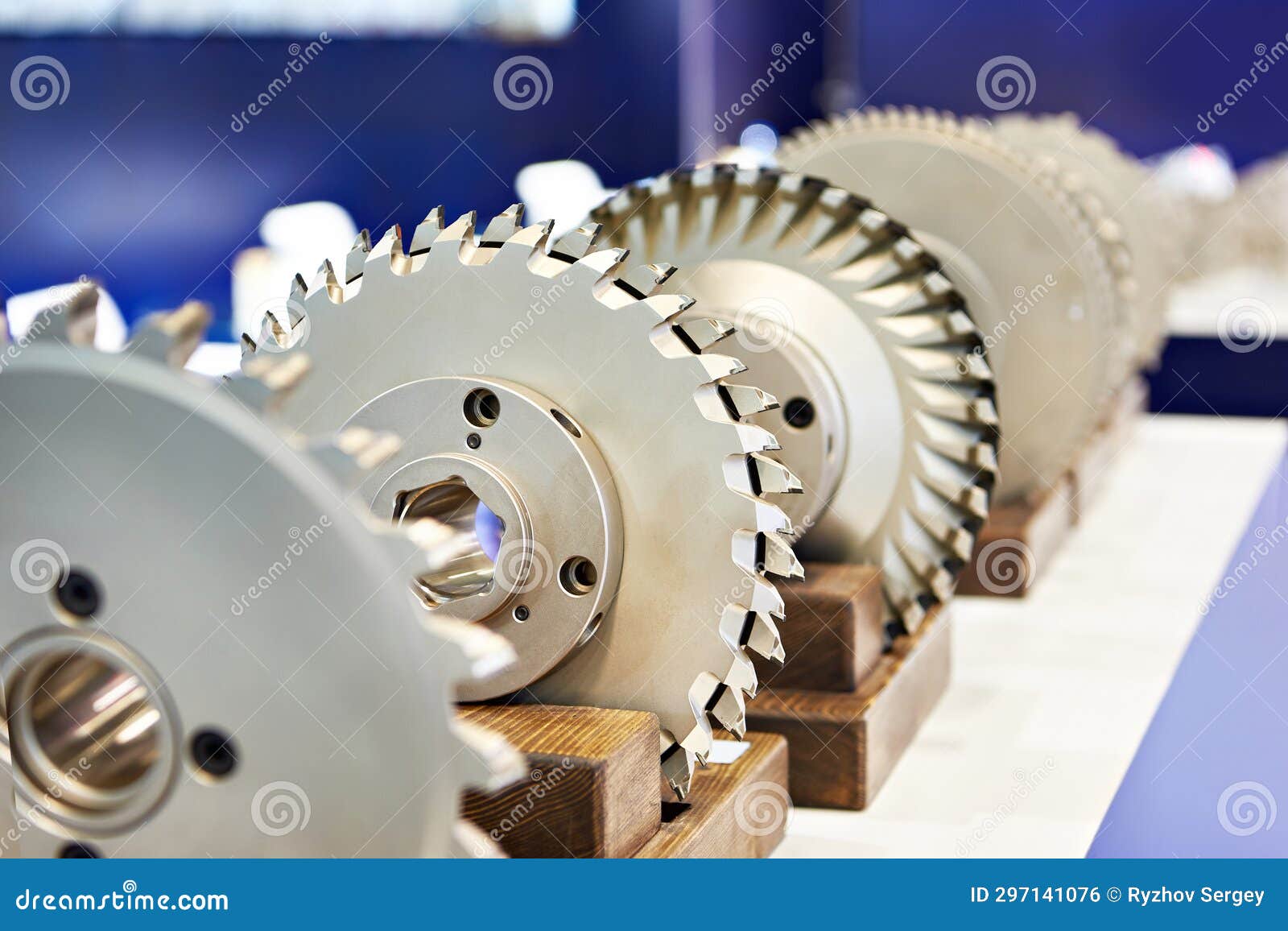Circular Cutters for Wood Working Stock Photo - Image of cutter, sharp ...