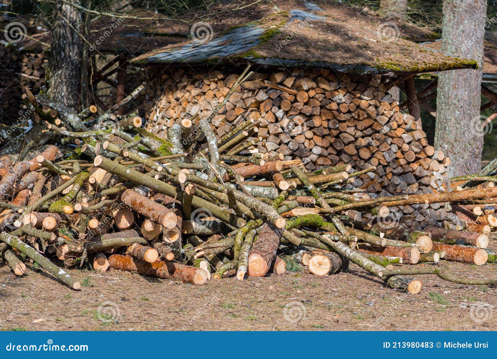 Circular or Cylindrical Structure or Stack Composed of Blocks, Pieces ...