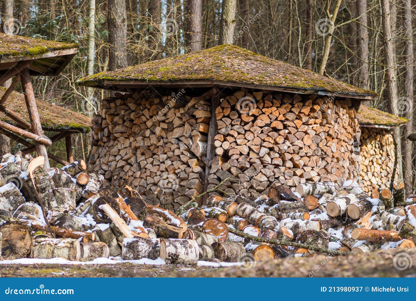 Circular or Cylindrical Structure or Stack Composed of Blocks, Pieces ...