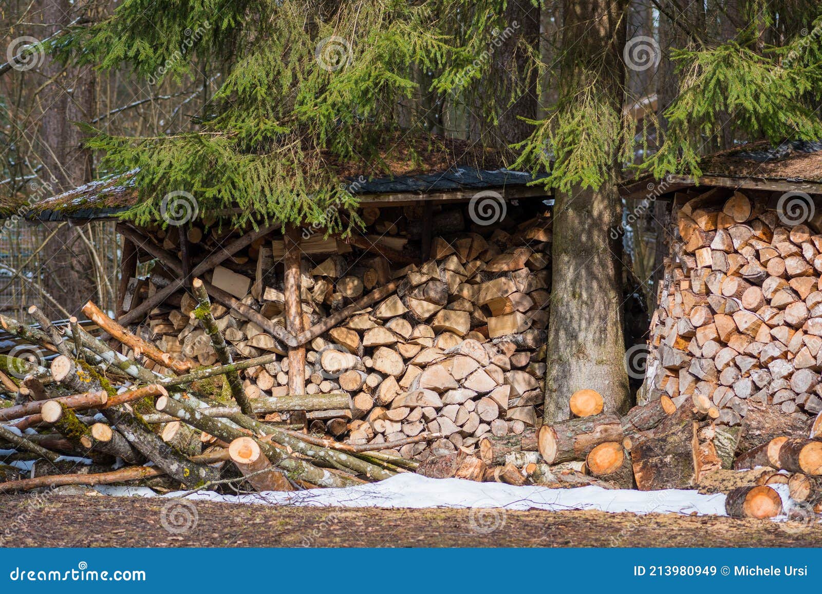 Circular or Cylindrical Structure or Stack Composed of Blocks, Pieces ...