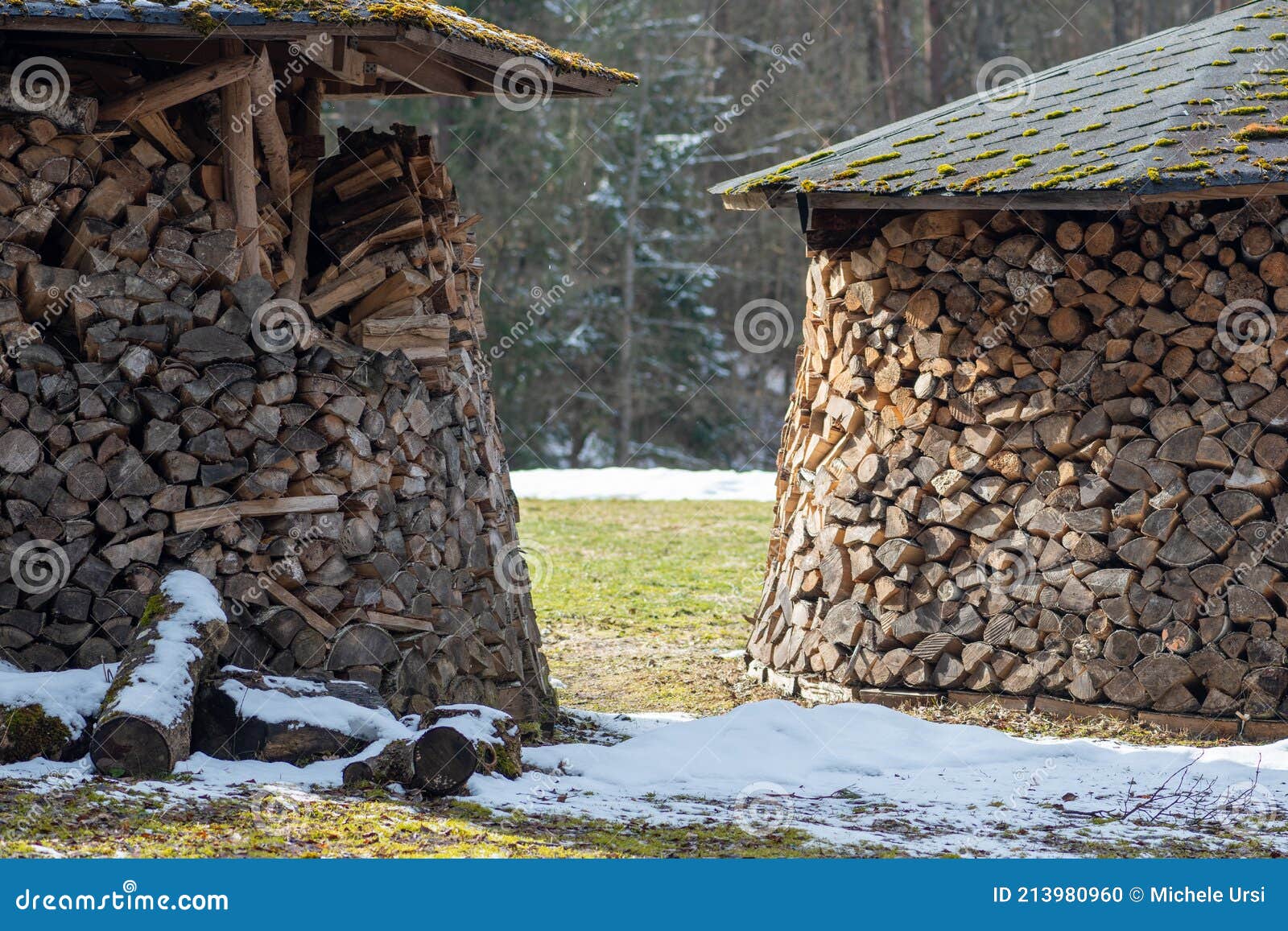 Circular or Cylindrical Structure or Stack Composed of Blocks, Pieces ...