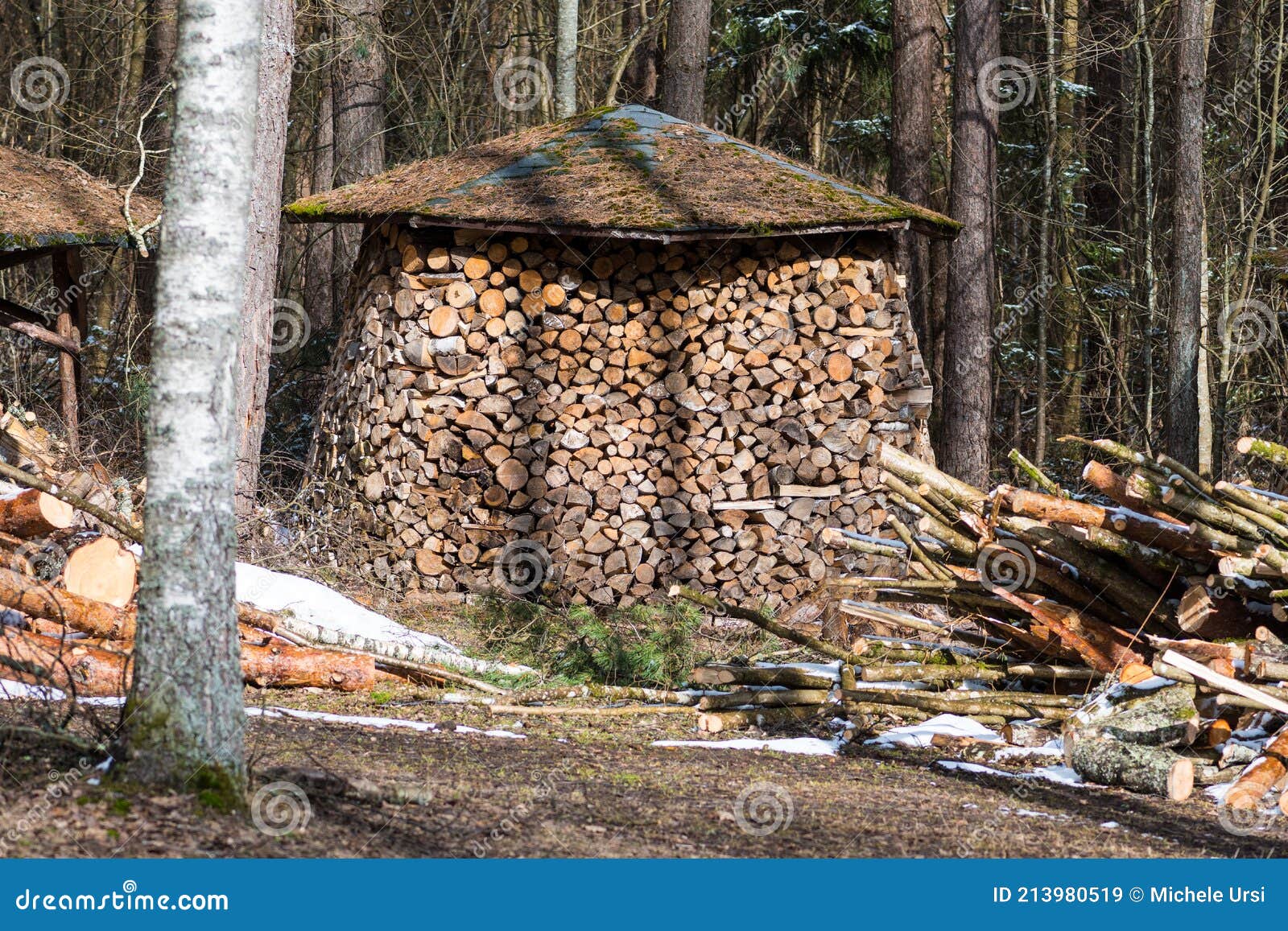 Circular or Cylindrical Structure or Stack Composed of Blocks, Pieces ...