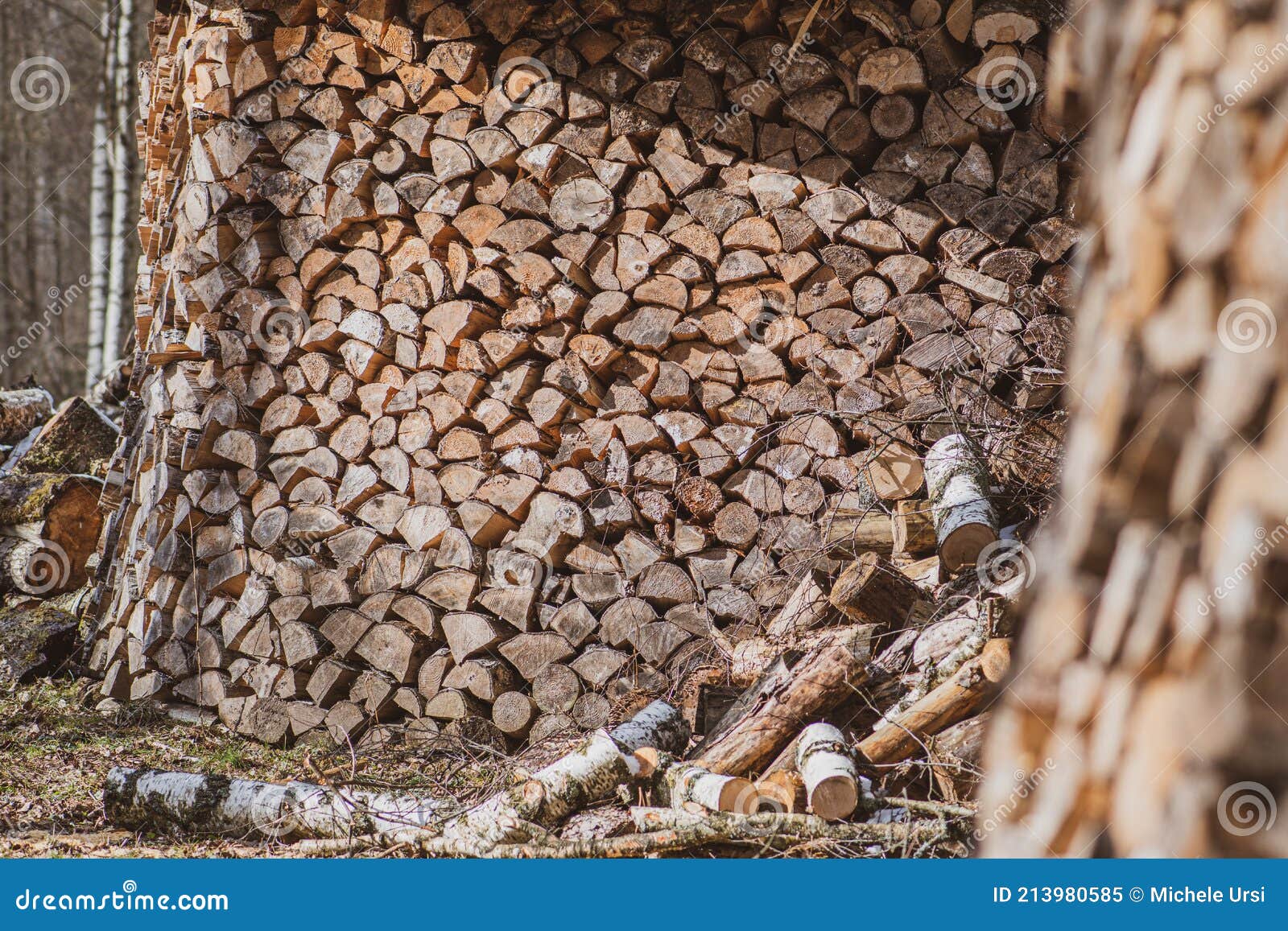 Circular or Cylindrical Structure or Stack Composed of Blocks, Pieces ...