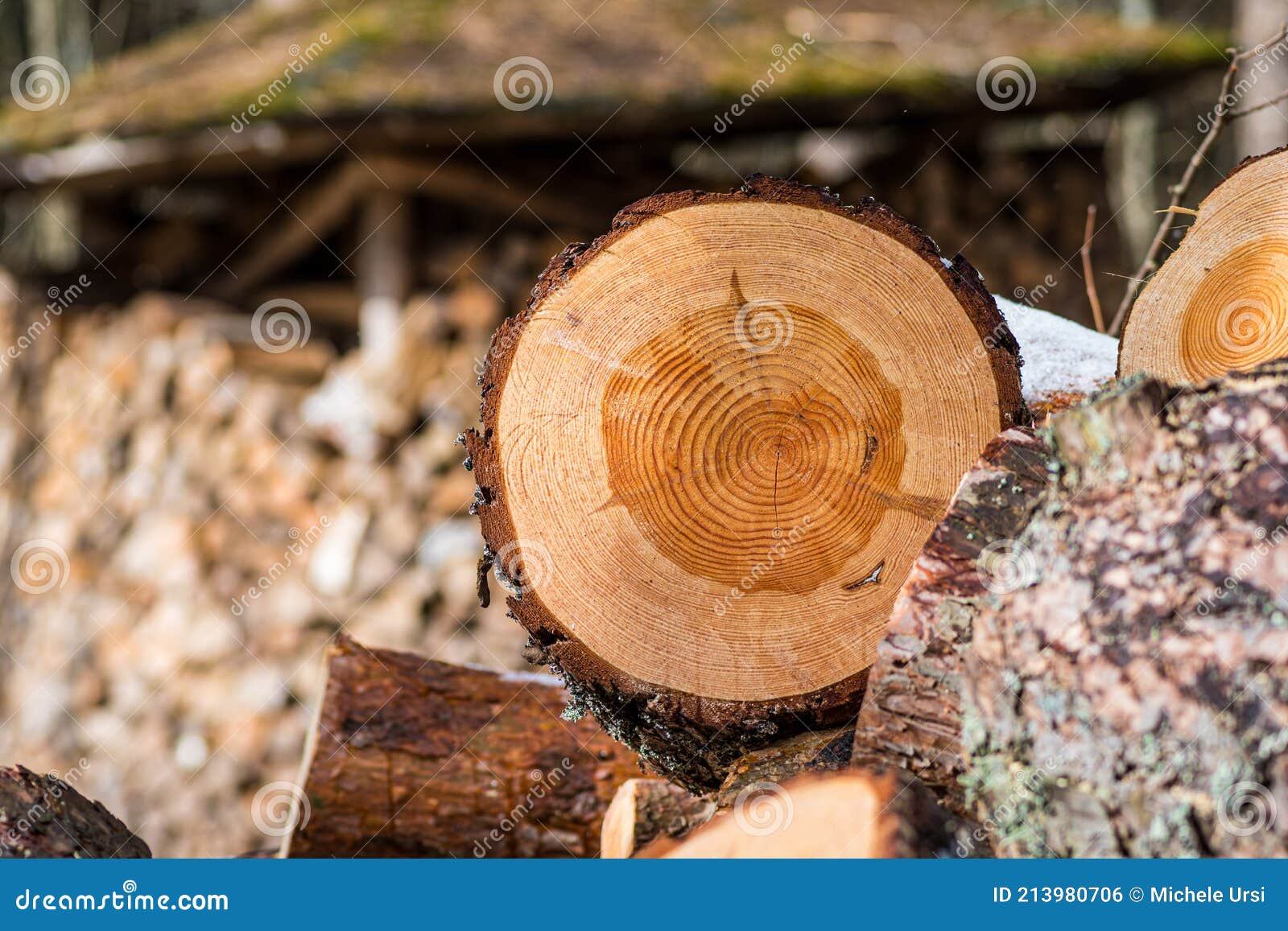 Circular or Cylindrical Structure or Stack Composed of Blocks, Pieces ...