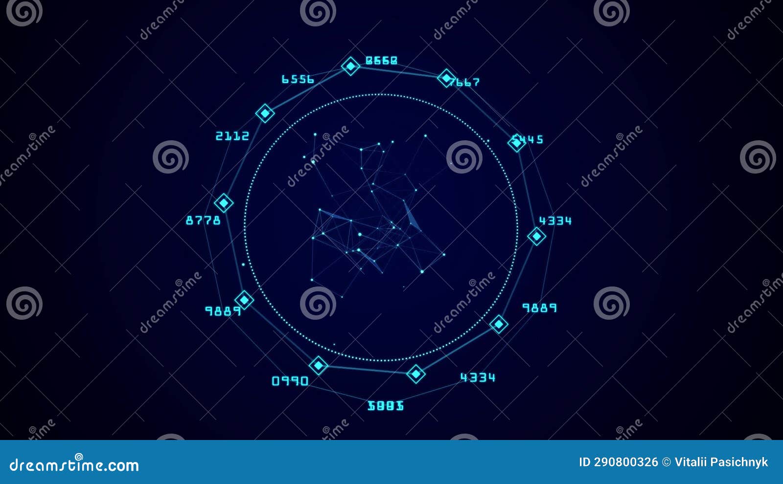 Circular Data Flow. Digital Connection of Processor Elements ...