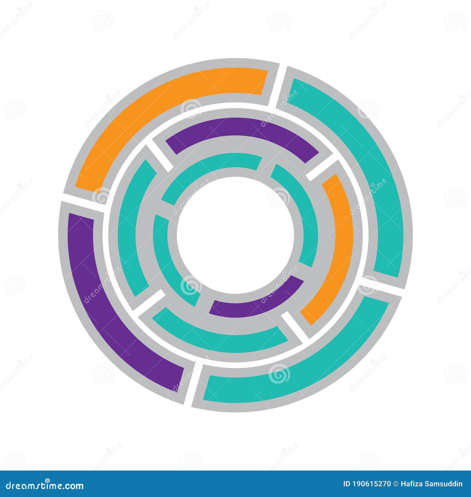 Circular Design Element. Vector Illustration Decorative Design Stock ...