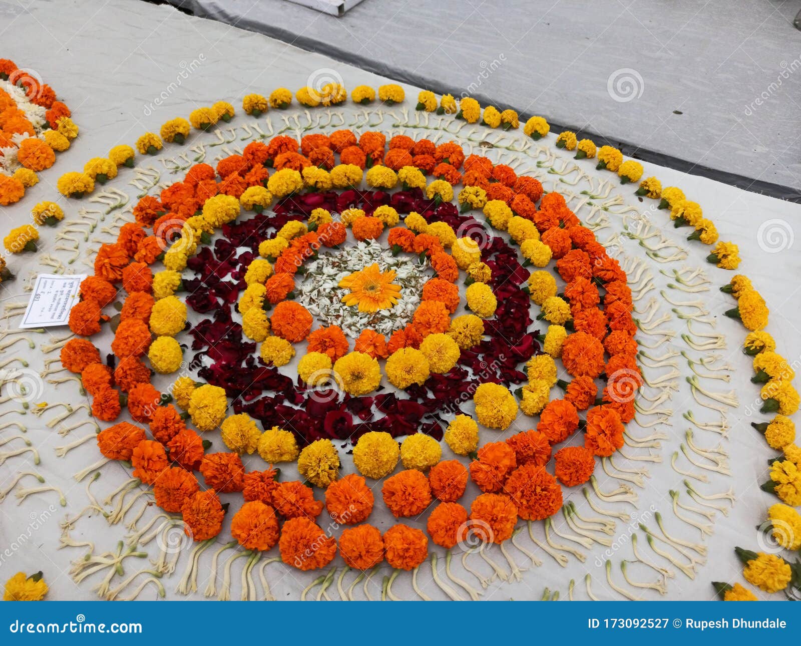 Circular Design Made by Flowers Editorial Photography - Image of plant ...