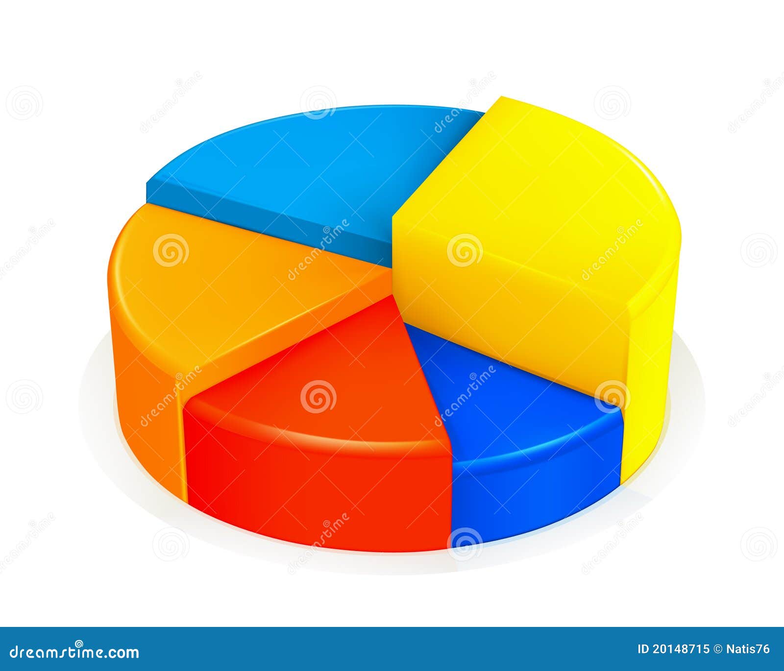 Circular Diagram With 5 Round Elements Marked With Letters, Pentagon In ...