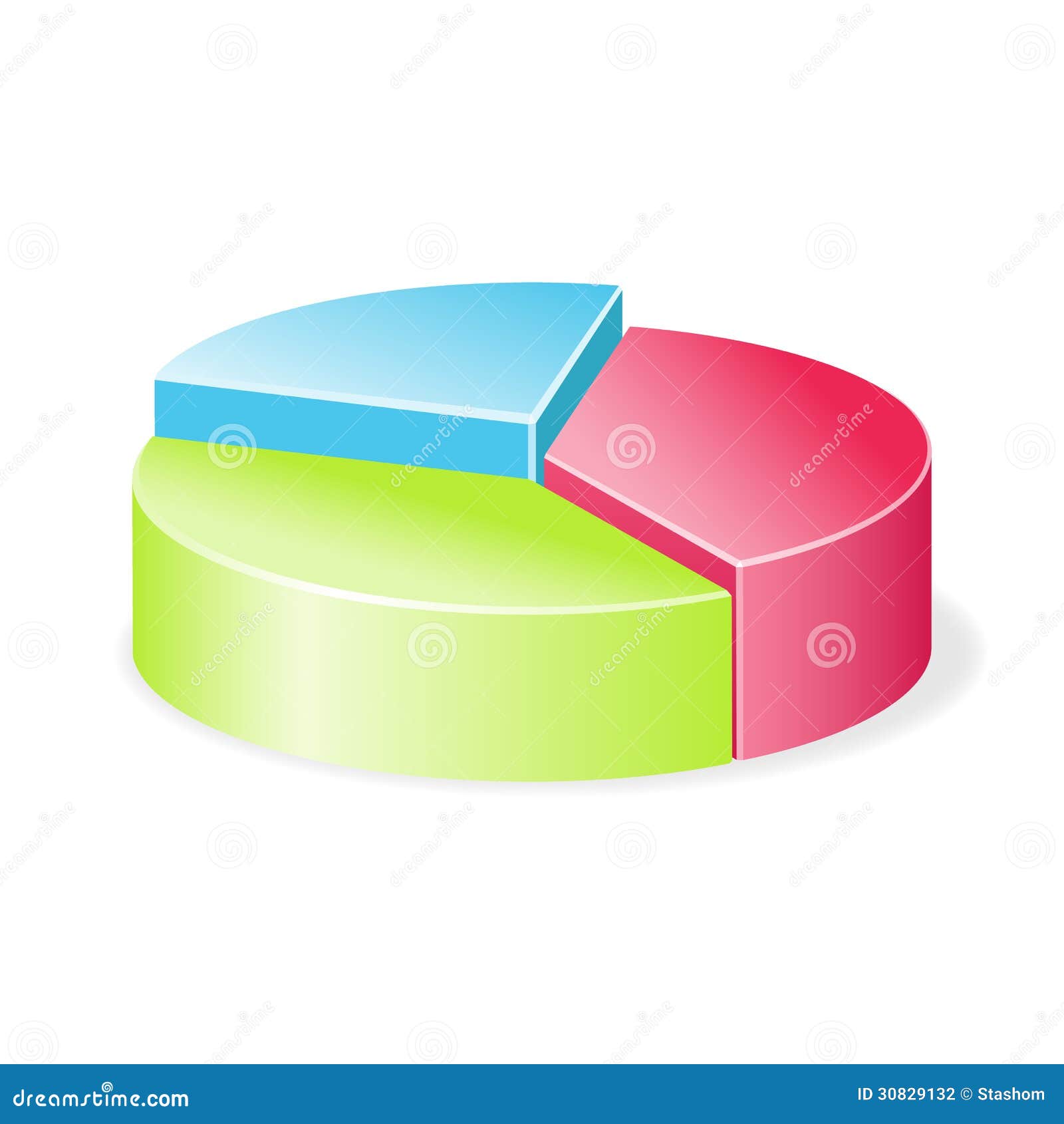 Circular diagram colorful. stock vector. Illustration of design - 30829132
