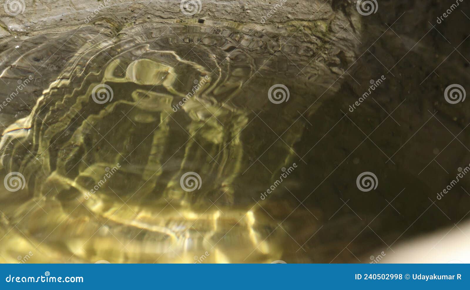 Circular Dim Water. Pure Water Vibration Water Backdrop Stock Photo ...