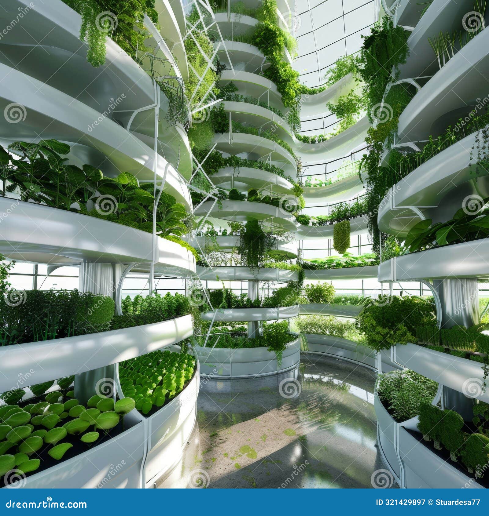 Circular Eco-Utopia stock image. Image of urban, oasis - 321429897