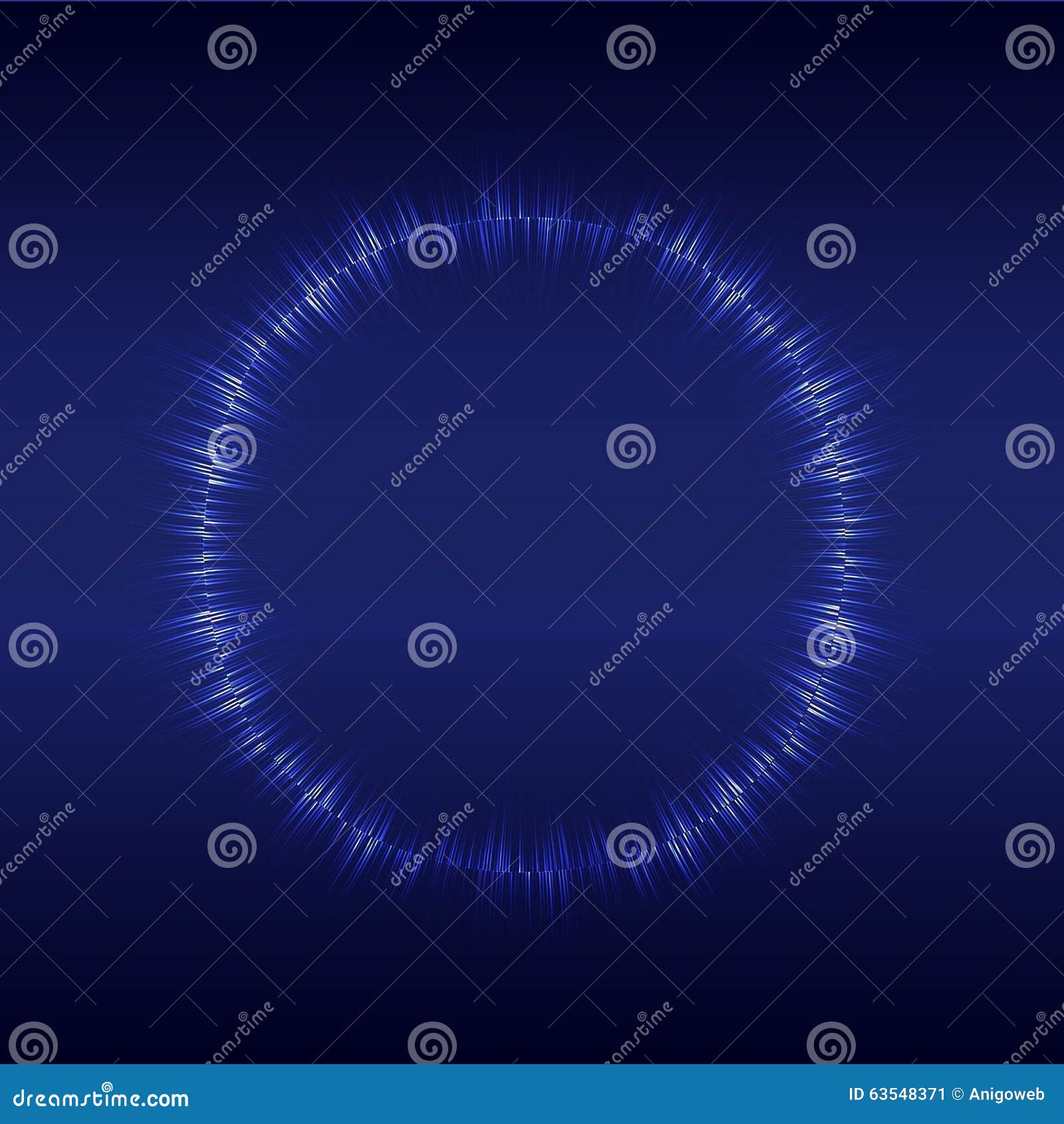 Circular equalizer stock vector. Illustration of musical - 63548371