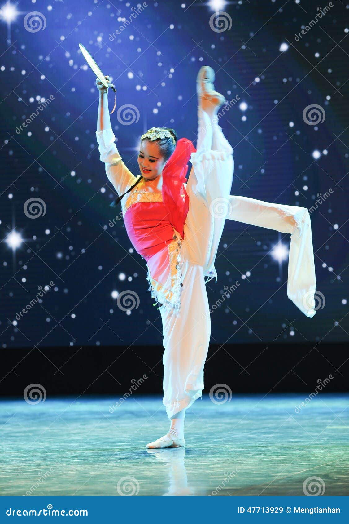 Circular Fan-classical Dancing Editorial Stock Image - Image of basic ...