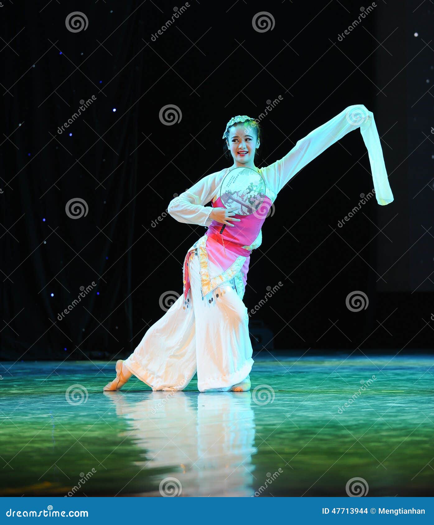 Circular Fan-classical Dancing Editorial Stock Image - Image of china ...