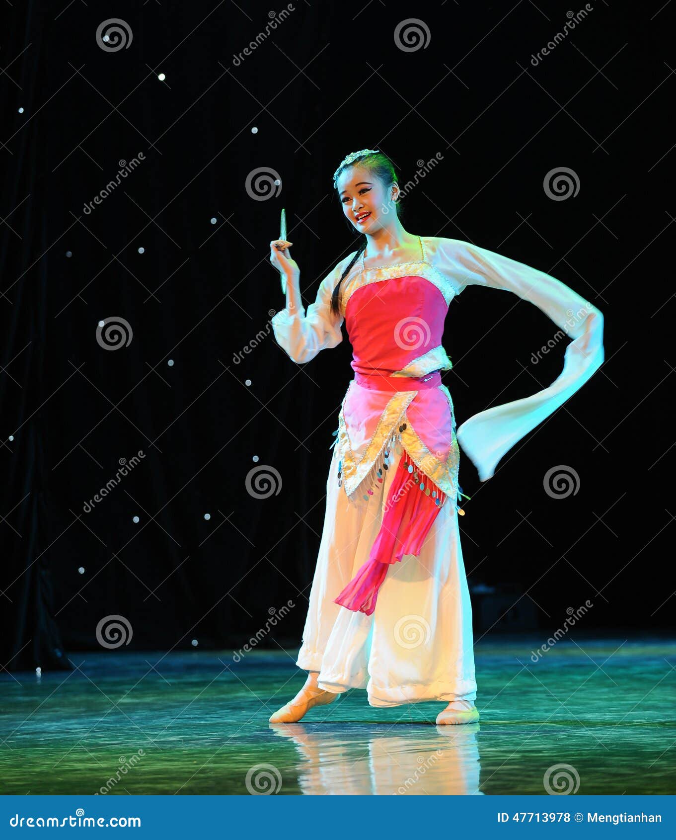 Circular Fan-classical Dancing Editorial Stock Photo - Image of college ...