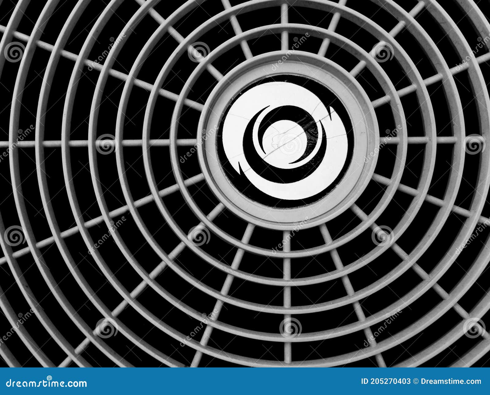 Circular fan pattern stock image. Image of wing, circle - 205270403