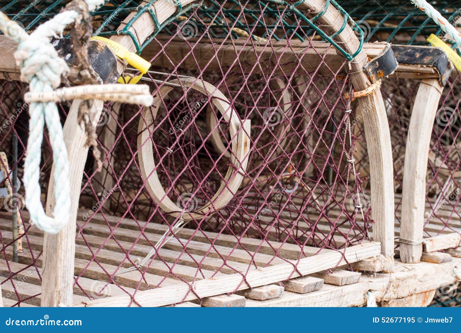 Circular Fish Traps stock image. Image of fish, fishery - 52677195
